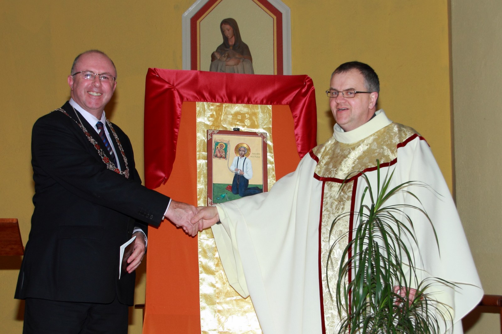 Sacred Hand Painted Icons by Sr. Irene: Venerable Matt Talbot Icon